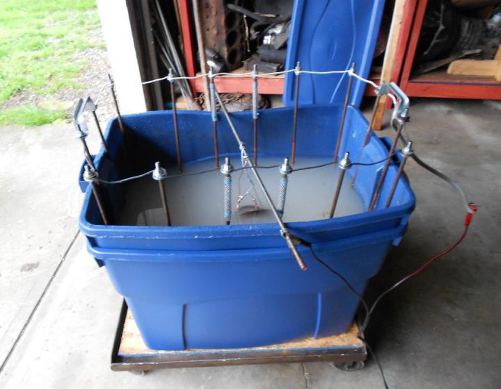 Home Made Electrolysis Tank - The BangShift.com Forums