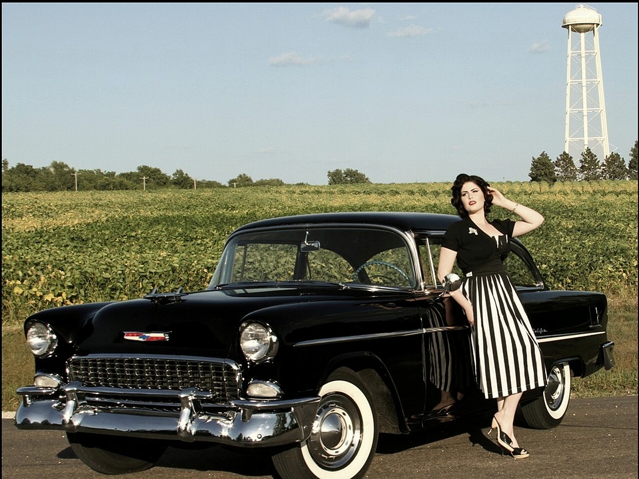 Ladies posing with cars .. Can we if we don't get OVERBOARD ? - The ...